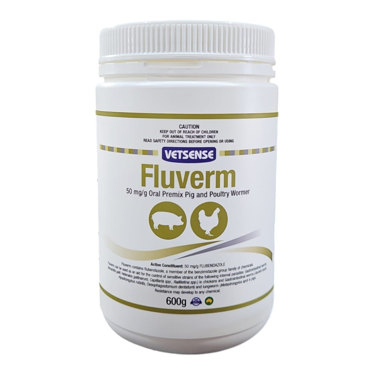 VETSENSE FLUVERM PIG & POULTRY WORMER – Narrogin Valley Stockfeed